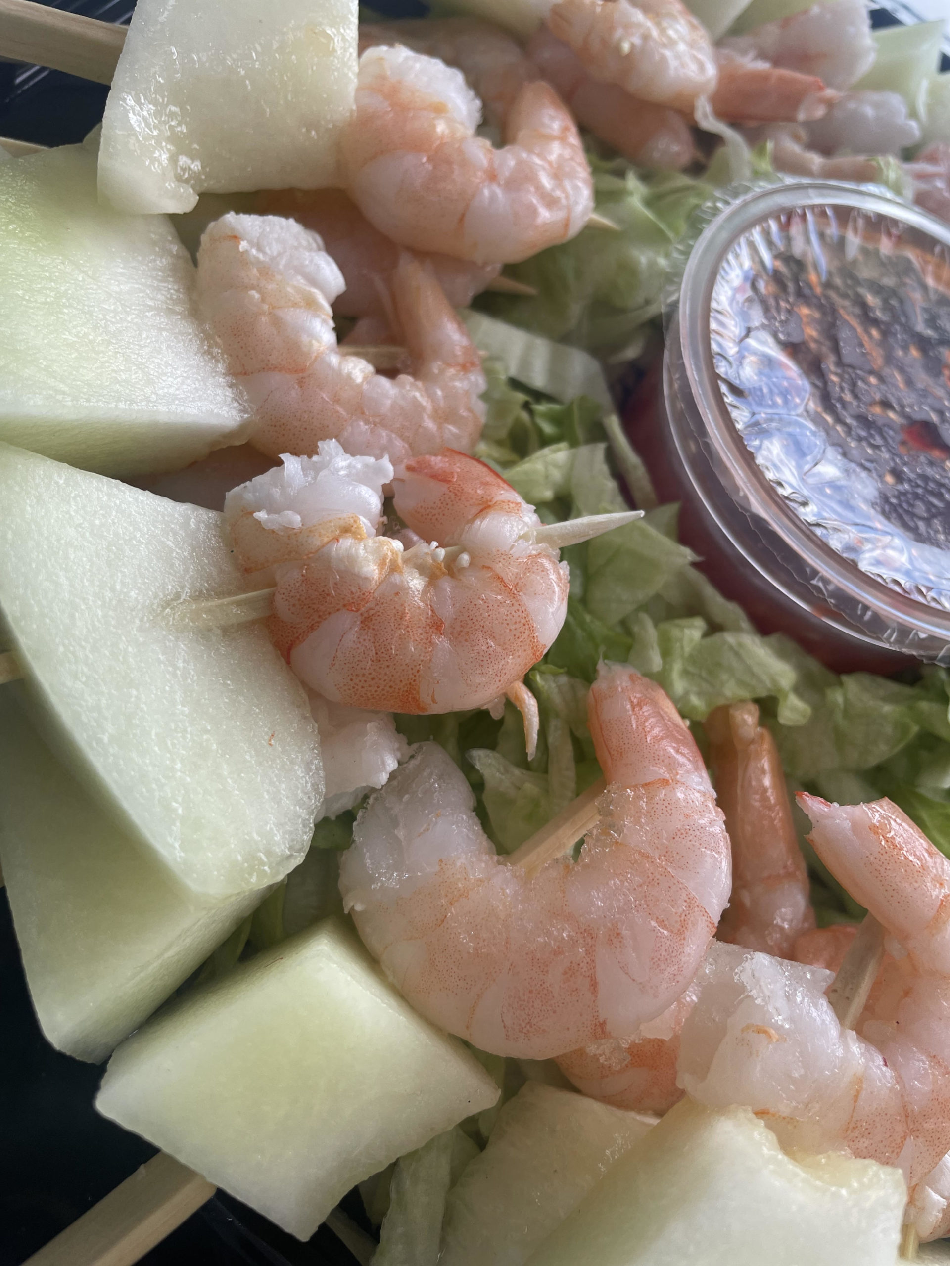 Prawn & Melon Sticks - Whitehouse Catering