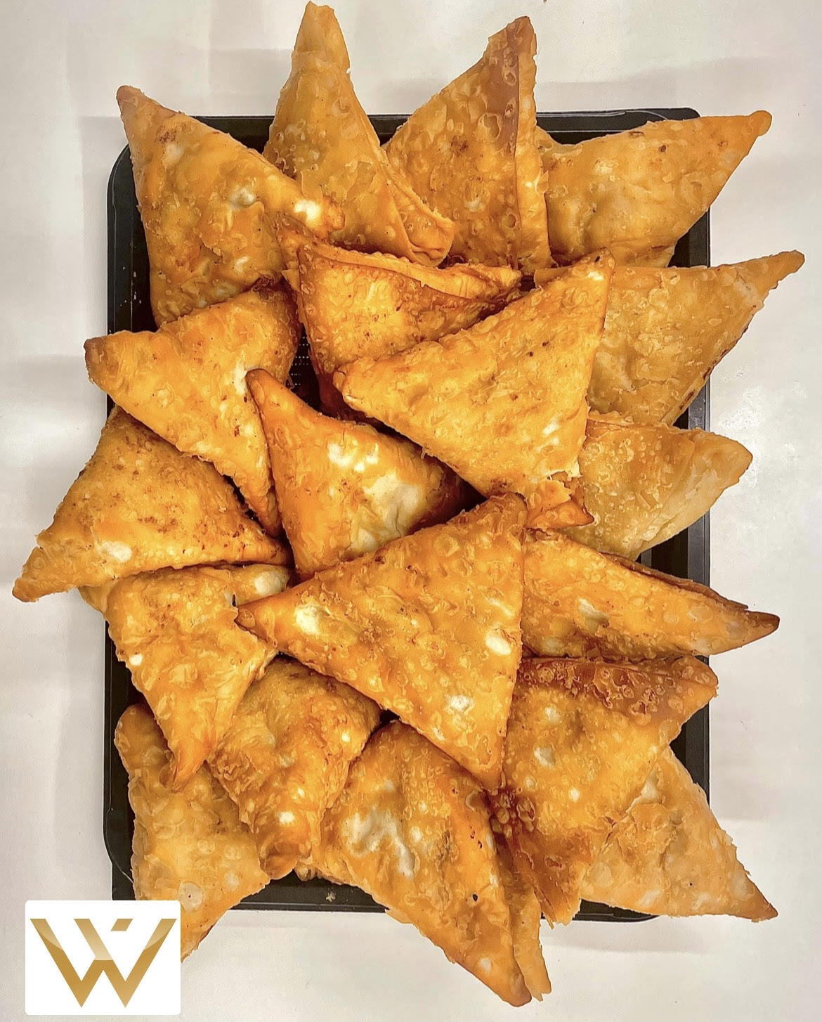 Potato & Pea Samosas (v) - Whitehouse Catering
